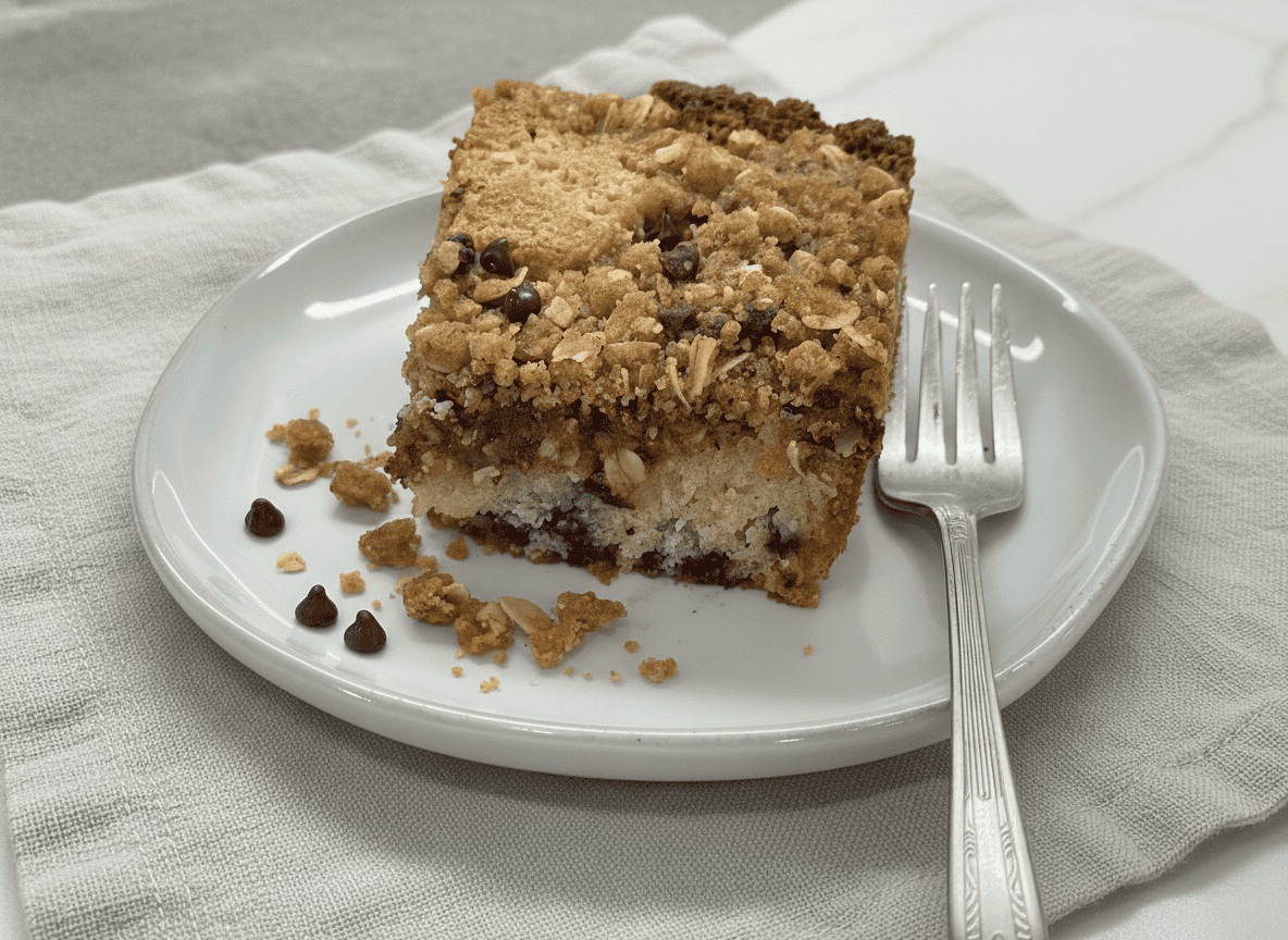 Sourdough Chocolate Chip Crumb Cake (Insanely Soft & Moist!) - Keep it ...